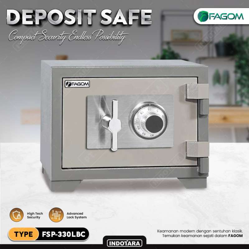 Jual FAGOM Brankas Besi Anti Api - Brankas Kunci Kombinasi FSP-330LBC ...