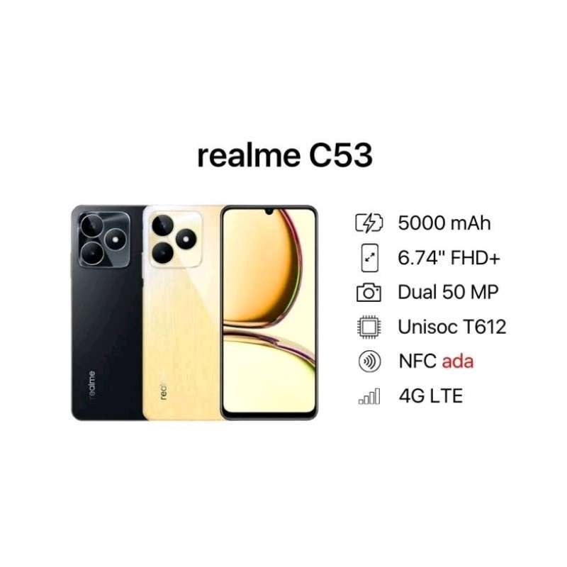 Jual Realme C53 Nfc Ram 8gb Rom 256gb Garansi resmi di Seller Phonesia online - SEP AS CELL ...