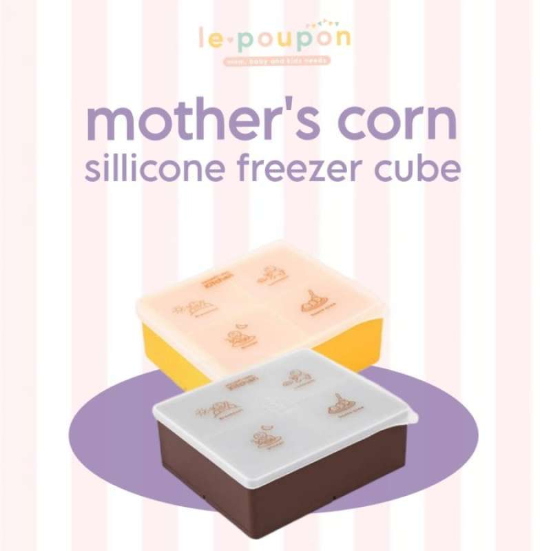 Promo Mother's Corn Silicone Freezer Cubes - Multicolor Cokelat Diskon ...