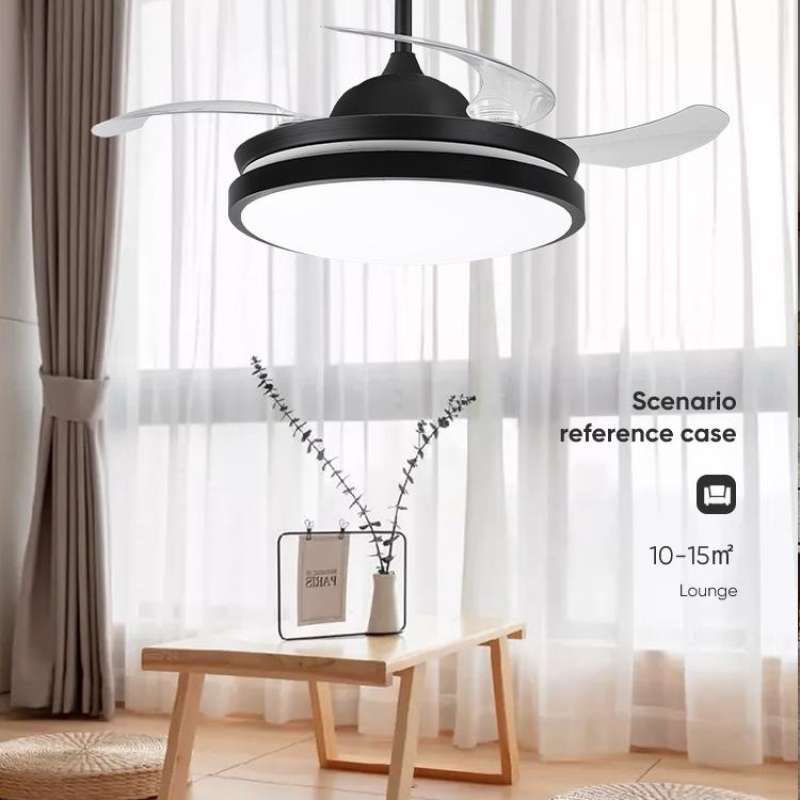 Jual Yotta Kipas Angin Gantung Lampu Led Tri Color With Remote Control ...