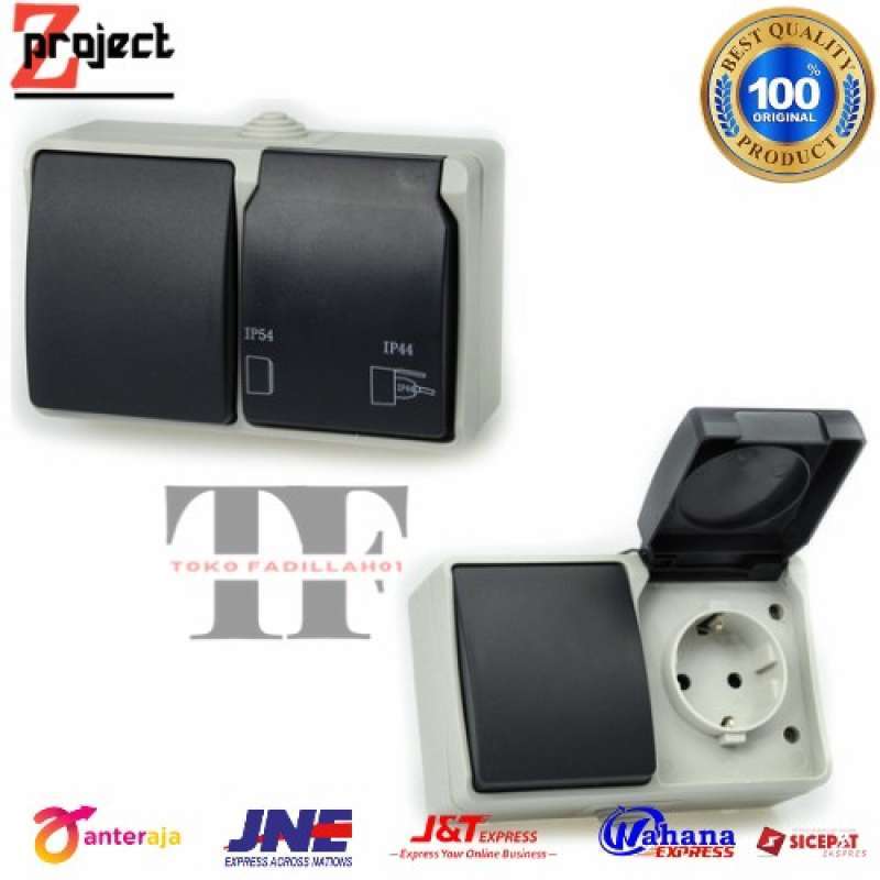 Promo Gao Schuko Stop Kontak Saklar Socket Dinding Outdoor Colokan ...