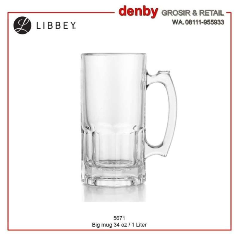 Promo Crisa 5671 Big Mug 34 OZ / 1 Liter Diskon 23% di Seller Anabel ...