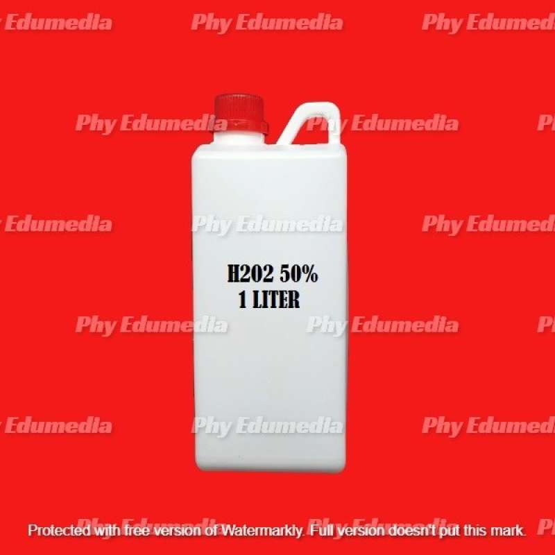 Promo H2o2 50% / Hidrogen Peroksida 50% 1 Liter Diskon 23% Di Seller ...