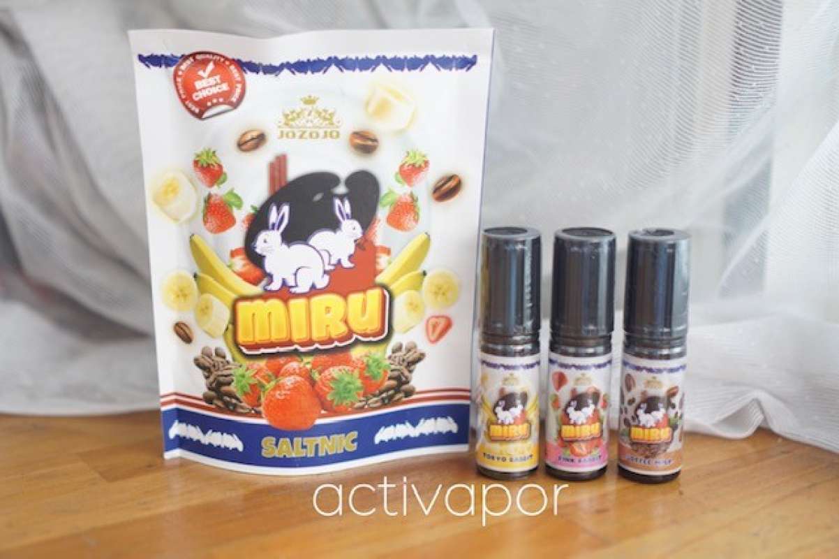Jual Satuan Miru Salt Banana Vanilla 20mg 15ml Tokyo Rabbit Pods Pod Di ...