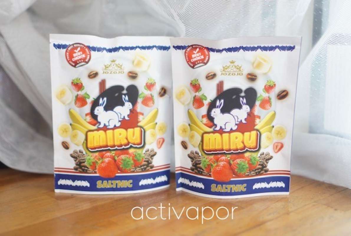 Jual Satuan Miru Salt Banana Vanilla 20mg 15ml Tokyo Rabbit Pods Pod Di ...