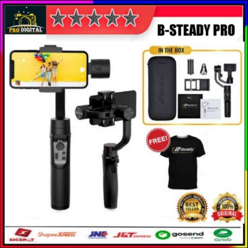 Promo GIMBAL BSTEADY PRO 3-AXIS SMARTPHONE GIMBAL Diskon 50% di Seller ...