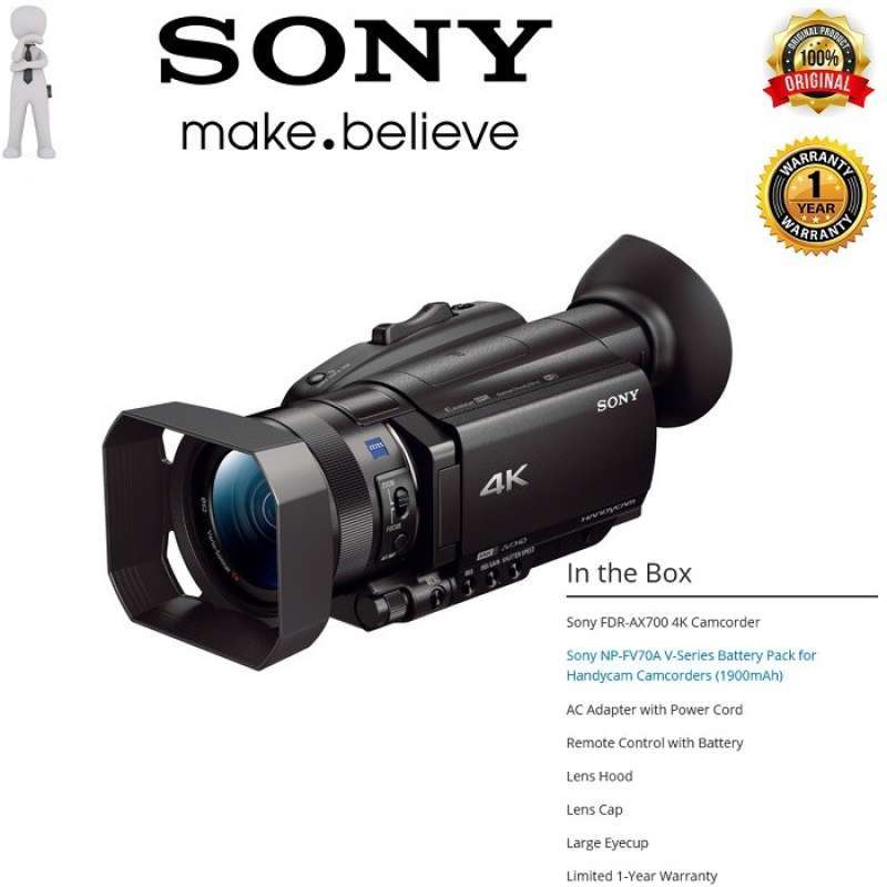 Jual Sale Handycam Sony Fdr-Ax700 4K Camcorder Professional Ax-700 ...