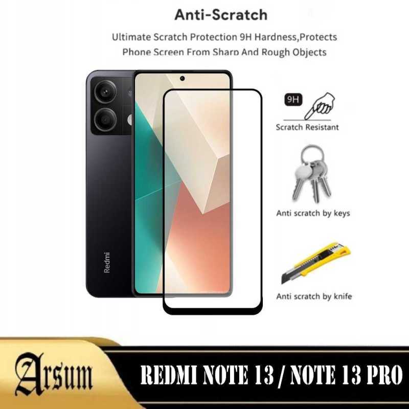 Promo Tempered Glass Layar REDMI NOTE 13 / NOTE 13 PRO pelindung Layar ...
