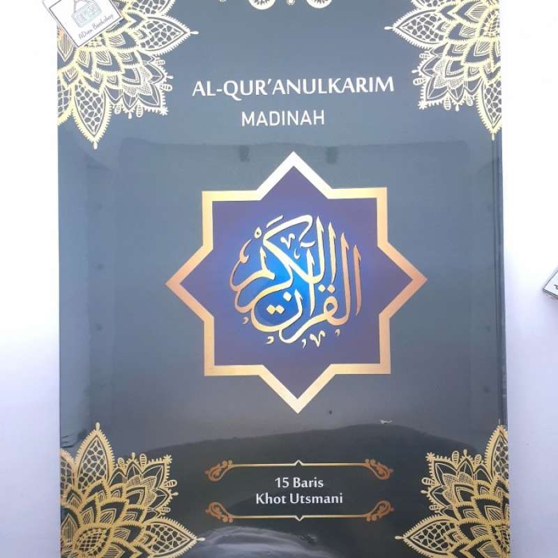 Promo Al Quran Mushaf Madinah Jumbo15 Baris A3 Diskon 23% di Seller ...