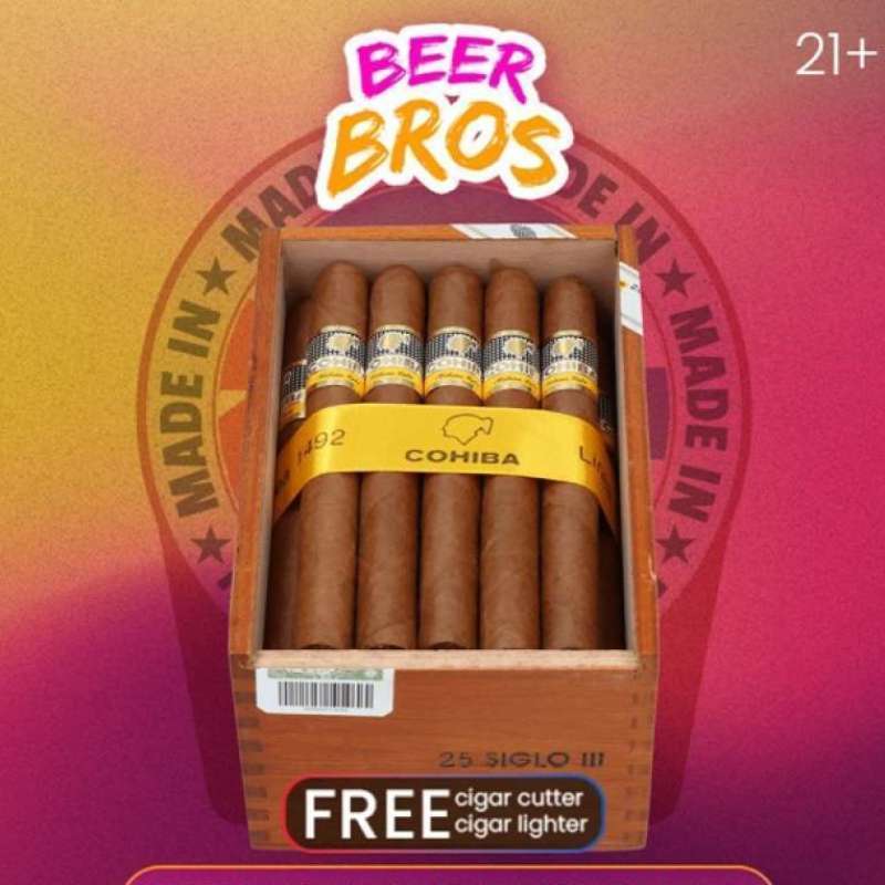Jual Cohiba Siglo Iii [ Box Of 25 Sticks ] Cuba Cigar Cerutu Di Seller ...