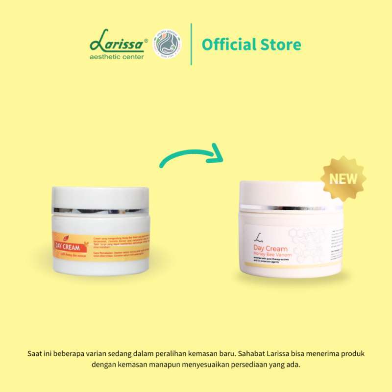 Jual Larissa Day - Night Cream Honey Bee Venom Acne Larissa di Seller ...
