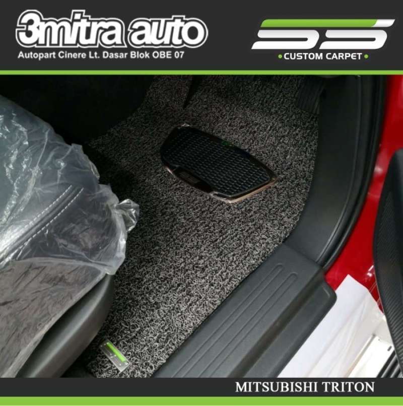 Promo Ss Karpet Mobil Custom Mitsubishi Triton 2021 - 2022 Bagian ...