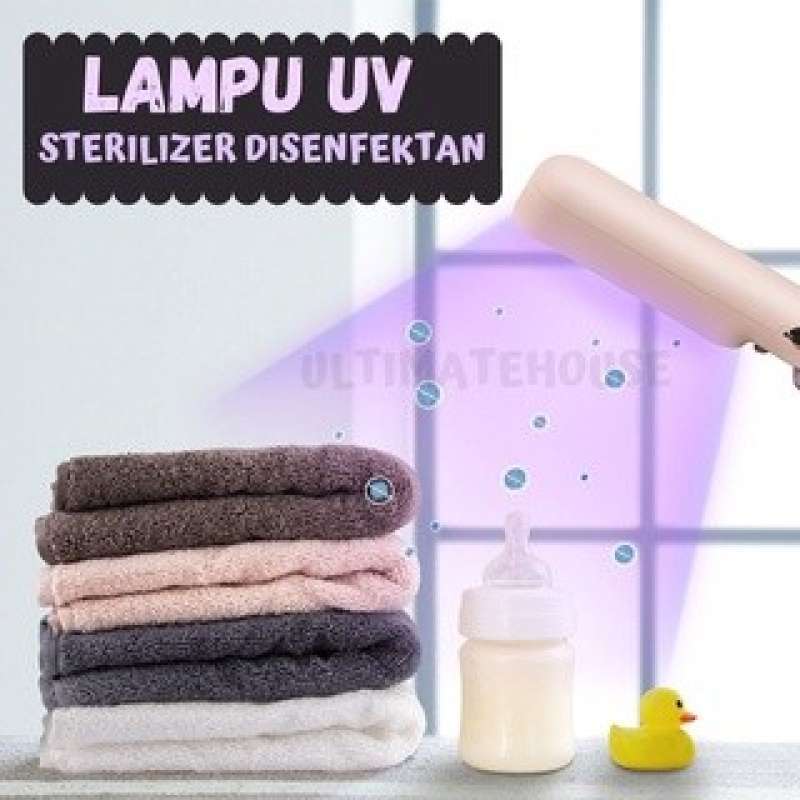 Promo Lampu UV Sterilizer Disinfection Lamp Portable Ultraviolet Handheld Diskon 27% di Seller ...