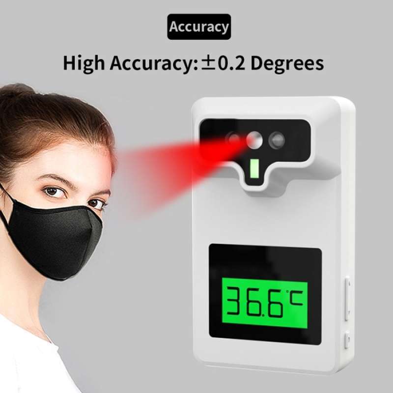 Promo Termometer Dinding/standing Infrared Thermometer Diskon 16% Di ...