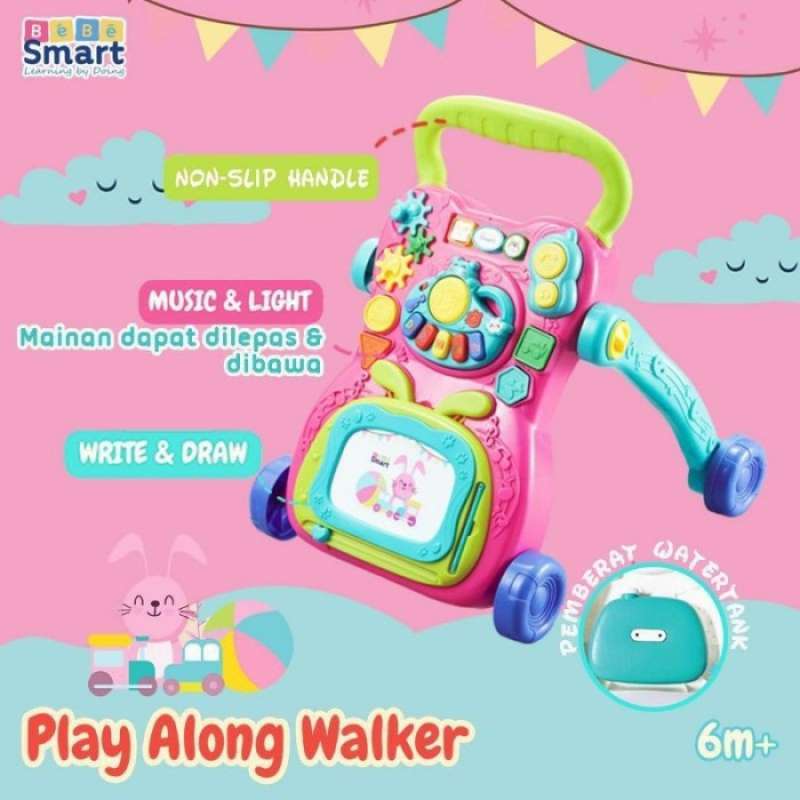 Promo Bebe Smart Play Along Walker With Watertank/Pemberat (Push Walker) Diskon 25% di Seller ...