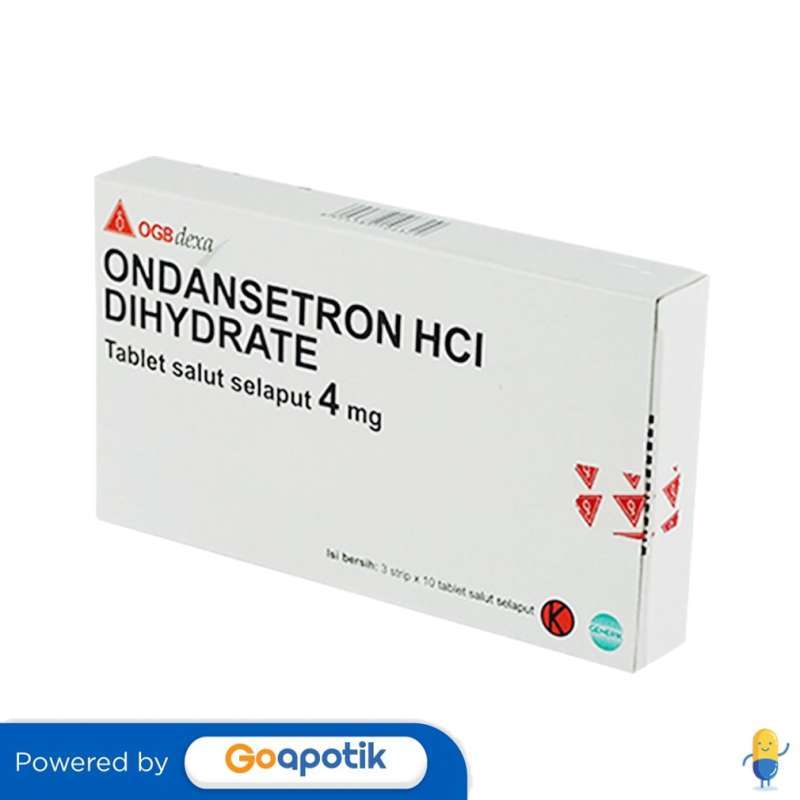 Jual Ondansetron Hcl Dihydrate Ogb Dexa Medica 4 Mg Box 30 Tablet Di Seller Apotek Kasuari ...