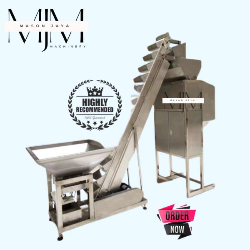 Promo Semi Automatic 2 Scales Weighing Granular Filling Machine KPDC-B2 ...