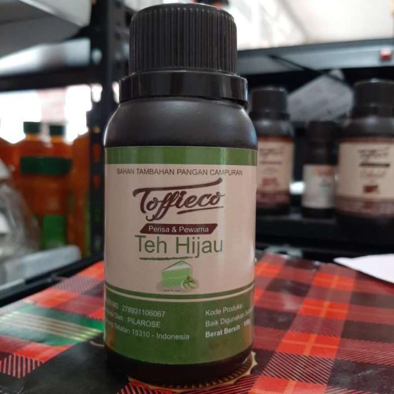 Jual Toffieco Pasta Teh Hijau/green Tea 100gr, Pasta Cair Aman Makanan ...