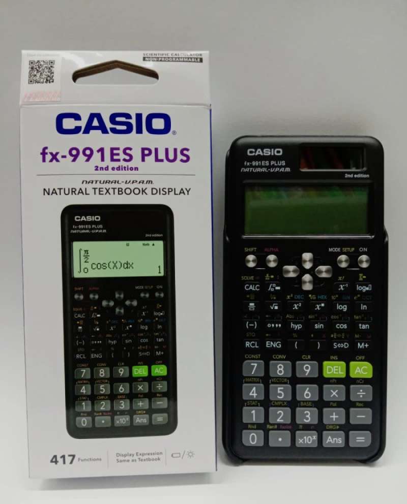 Jual Casio Calculator Scientific fx 991 ES plus di Seller Alaric STARS ...