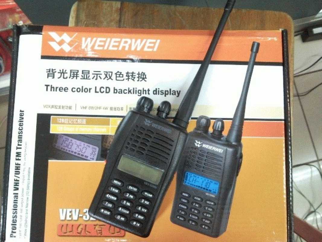 Jual Ht Weierwei 3288s Vhf Atau Uhf A9 Terbaik Di Seller Sn.jaya - Cengkareng Timur, Kota ...