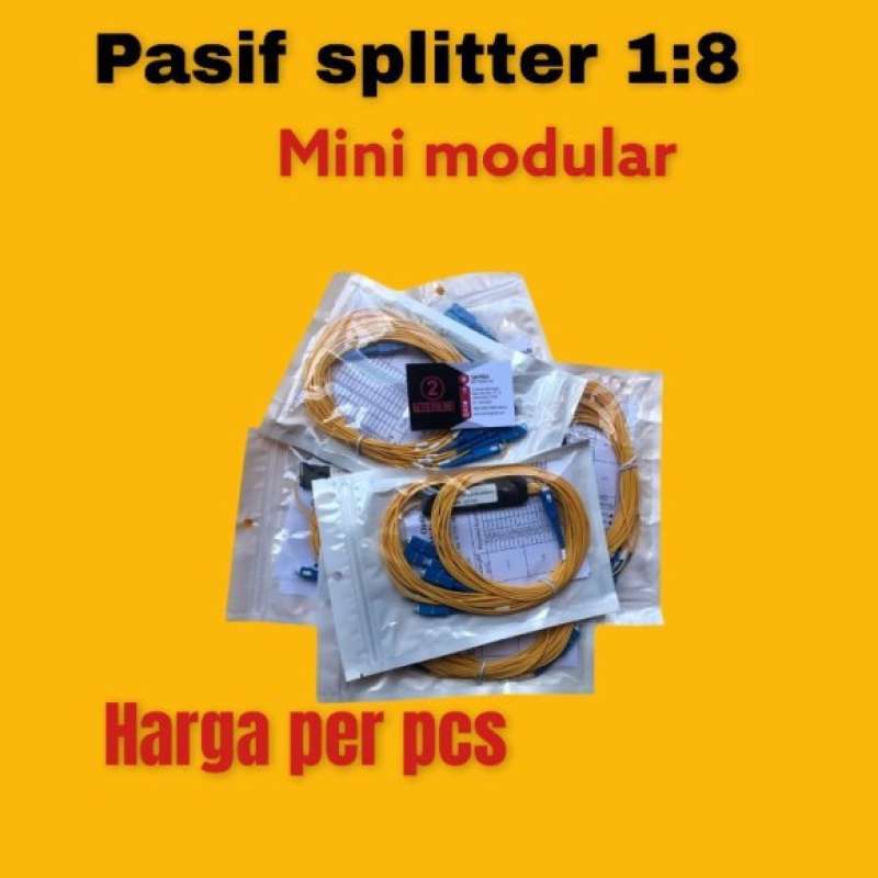 Promo Modular Mini Passive Splitter 1 8 Pasif Spliter Fiber Optik 1:8 ... Promo Modular Mini Passive Splitter 1 8 Pasif Spliter Fiber Optik 1:8 ...
