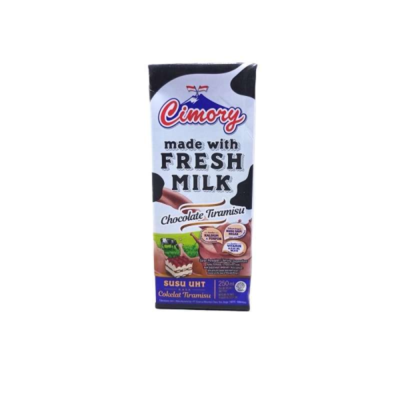 Jual CIMORY UHT MILK CHOCOLATE TIRAMISU 250ML di Seller Hypermart ...