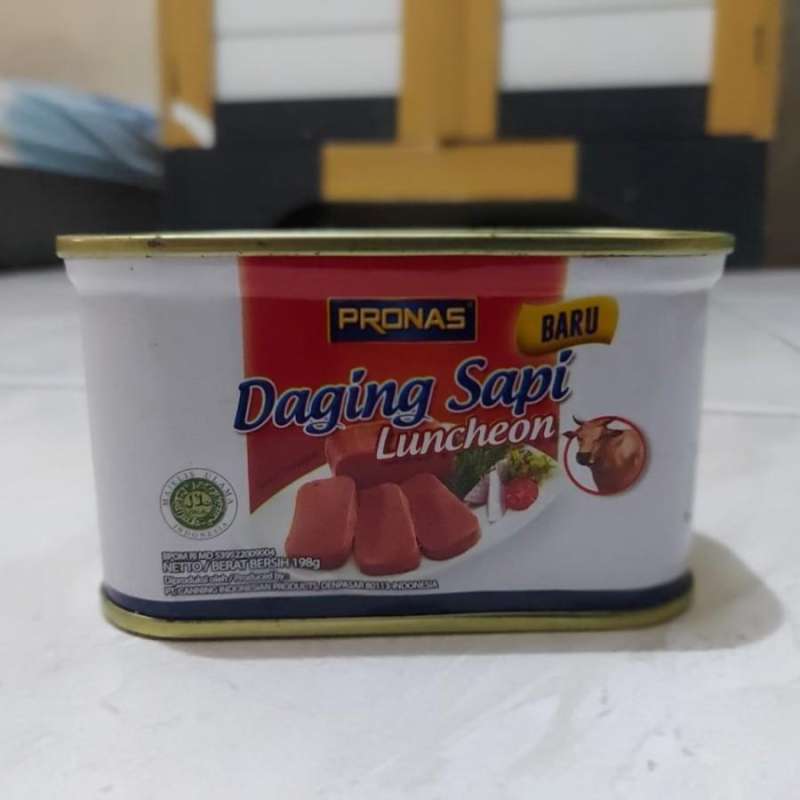 Jual Pronas Daging Sapi Luncheon 198gr-Beef-Daging Blok Serbaguna ...