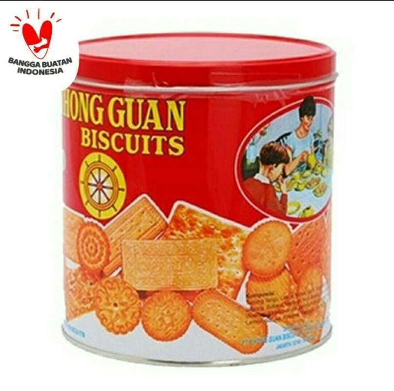 Jual Khong Guan Assorted Biscuits / Biskuit Kaleng Khong Guan [650 g ...