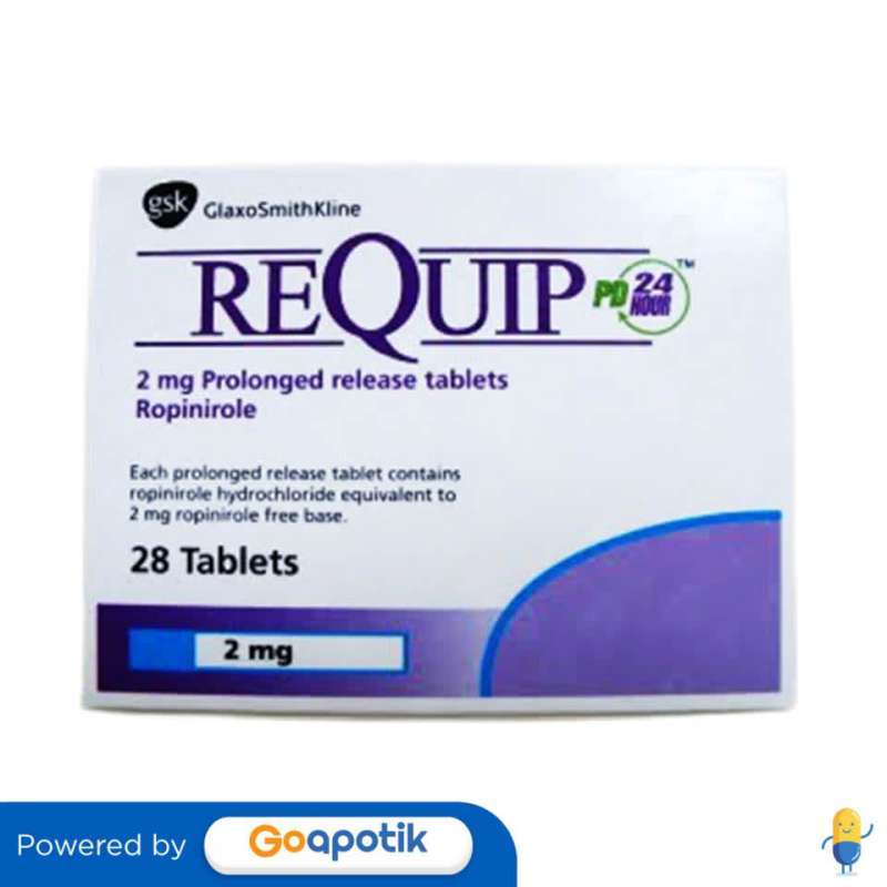 Jual Requip Pd 2 Mg Box 28 Tablet Di Seller Apotek Mitra Perintis Medan ...