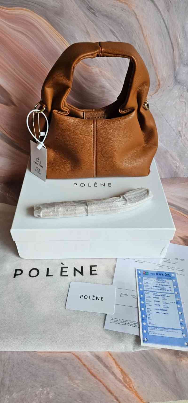 Promo Tas Polene Bag Numero Dix / Numero Un Nano Polene Smiley Number ...
