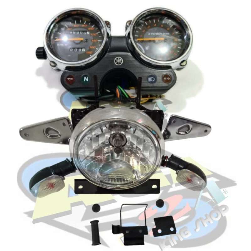 Jual Paket Full Set Assembly Lampu RX king New Bulat Speedometer full ...