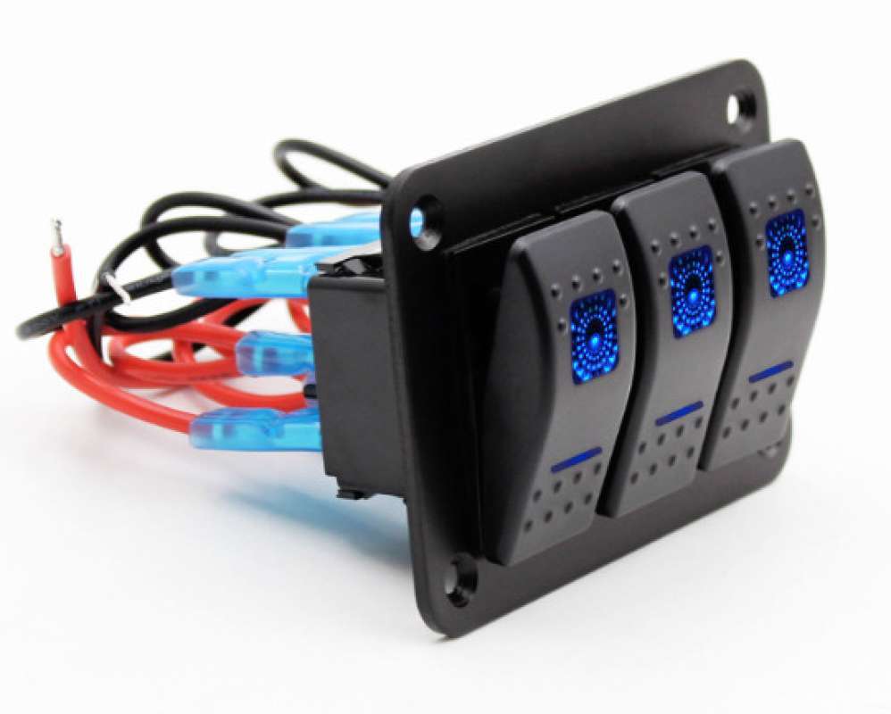 Promo New Saklar Offroad 3 Gang Switch Panel Arb Models Promo - Merah ...