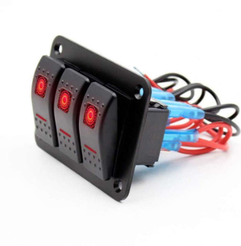 Promo New Saklar Offroad 3 Gang Switch Panel Arb Models Promo - Merah ...