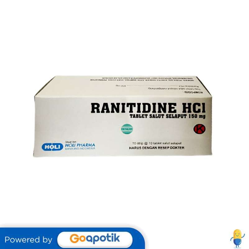 Jual Ranitidine Holi 🏷️ - Promo "PELANGGANBARU-20K"