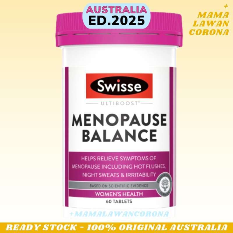 Promo Swisse Ultiboost Menopause Balance 60 Tablets Vitamin Support ...