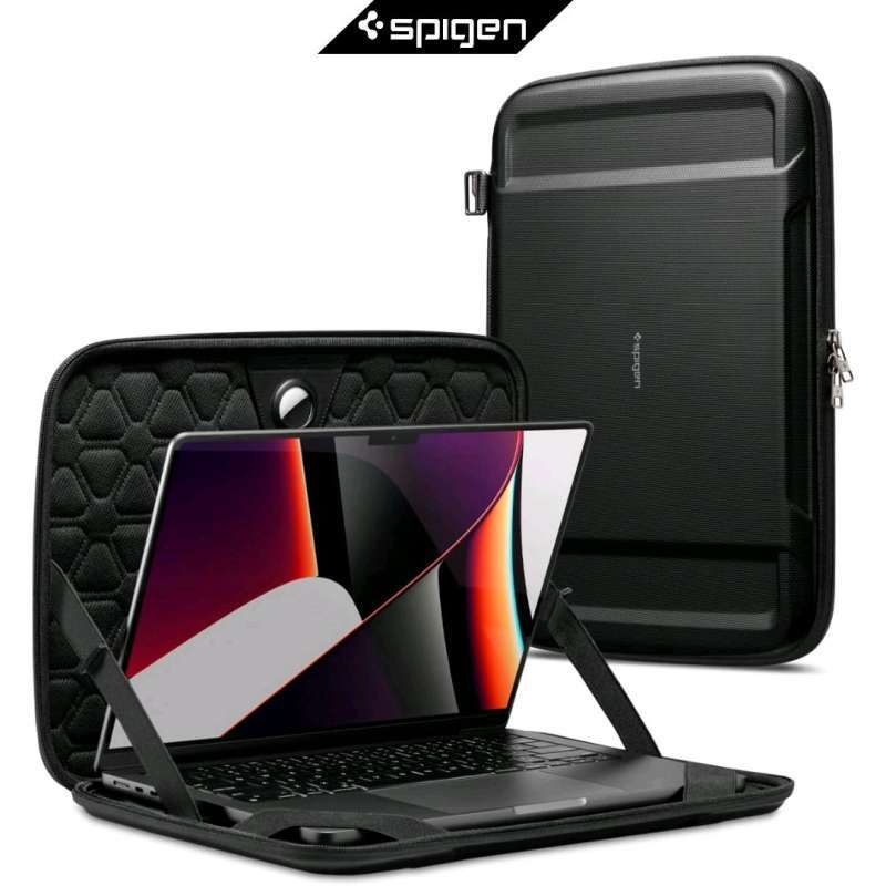 Jual Case MacBook Pro 14 Inch M3 M2 M1 2023 2022 2021 Spigen Rugged ...