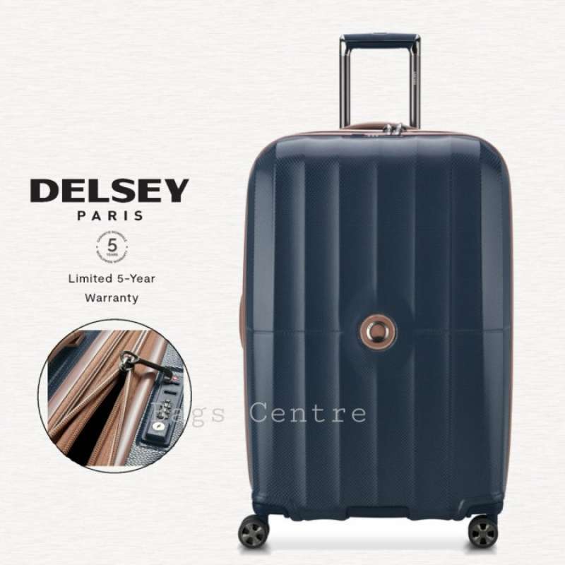 Promo Koper Delsey ST TROPEZ 28 Inch Large Size Expandable - Navy ...