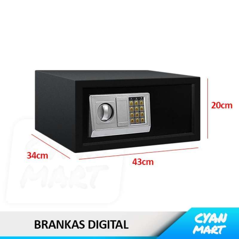 Promo Brankas Lemari Besi Besar Safety Box Digital Hotel Rumah Kantor ...