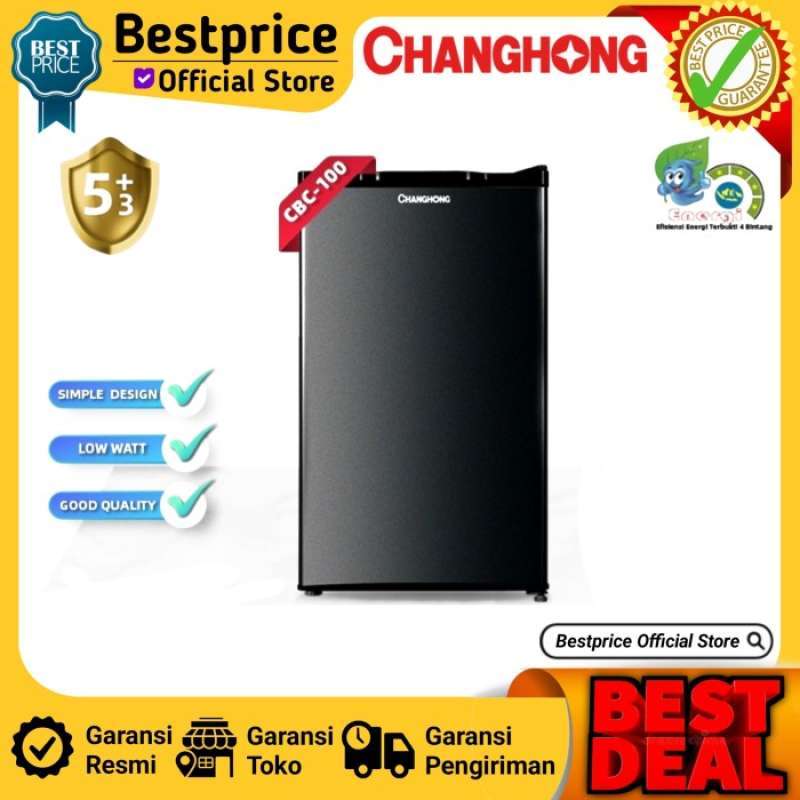 Promo Kulkas Mini Changhong Cbc-100 Cbc 100 /Kulkas Portable 5 Tahun ...