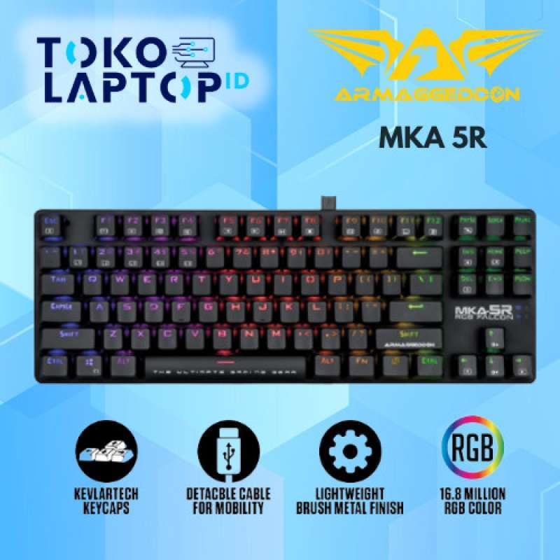 Promo Armaggeddon Mka 5r / Mka-5r Mechanical Gaming Keyboard Diskon 9% ...
