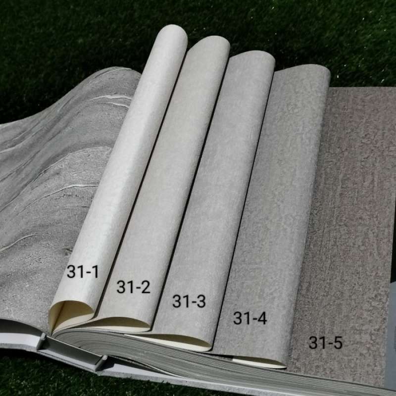 Jual Wallpaper Dinding Korea Semen concrete Grey Roll Besar di Seller ...