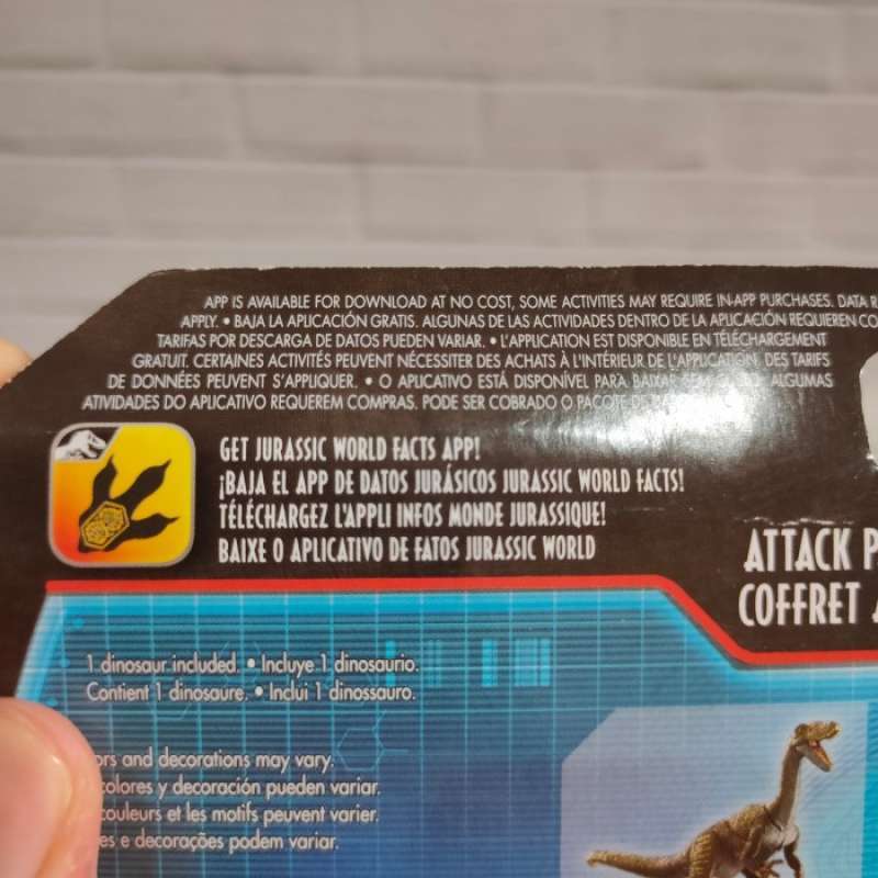 Promo Mattel Jurrasic Jurassic World Attack Pack Minmi Diskon 23% di ...
