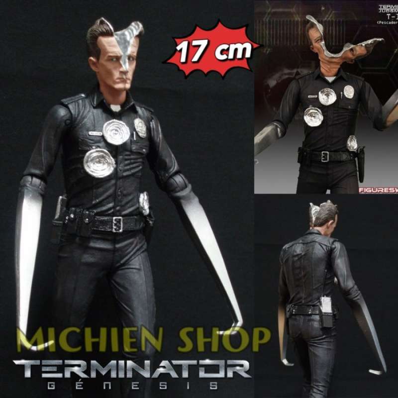 Promo Neca Terminator Judgmen Day 2 Pescadero Hospital T-1000 Diskon 23 ...