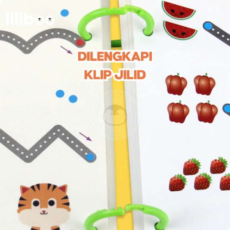 Promo LILIBOO AKIO Magic Activity Workbook Tracing Belajar Menulis ...