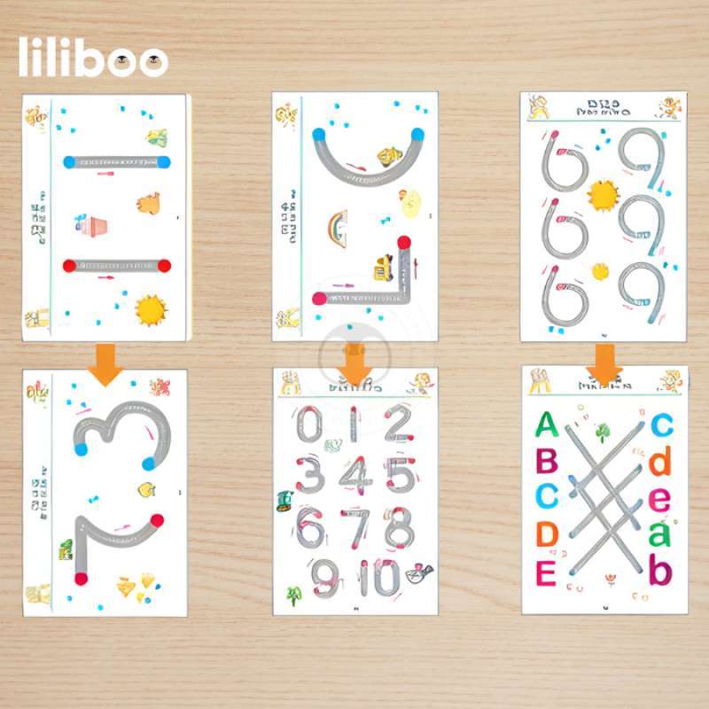 Promo LILIBOO AKIO Magic Activity Workbook Tracing Belajar Menulis ...