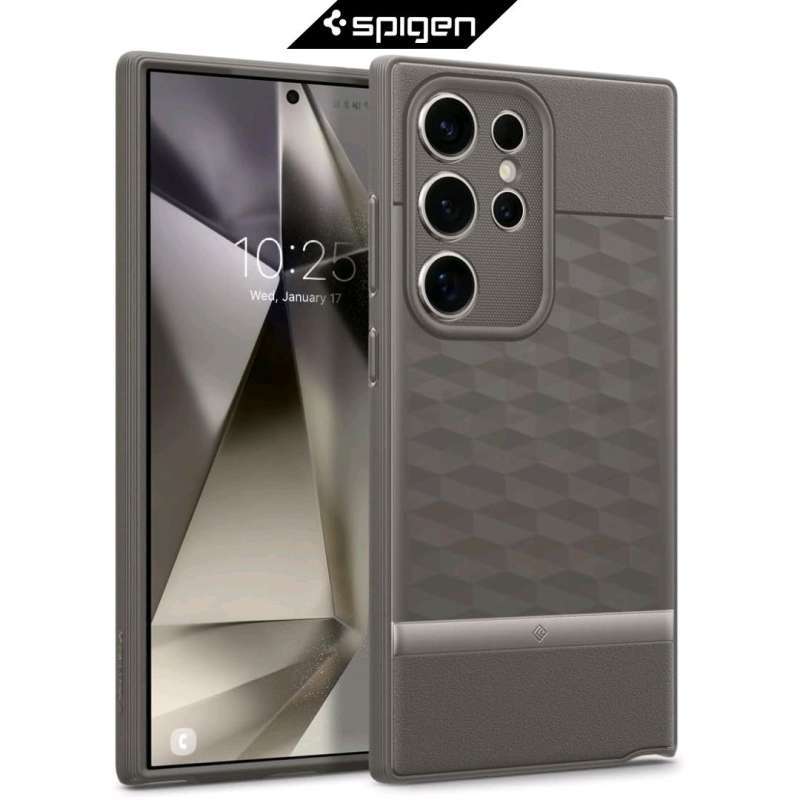 Jual Case Samsung Galaxy S24 Ultra 5G Caseology Parallax Armor Anti Crack Casing Cover - Ash di ...