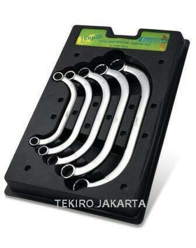 Promo Tekiro Kunci Ring Bengkok Set 5 Pcs ' Obstruction Wrench Set Tekiro Diskon 23% Di Seller ...