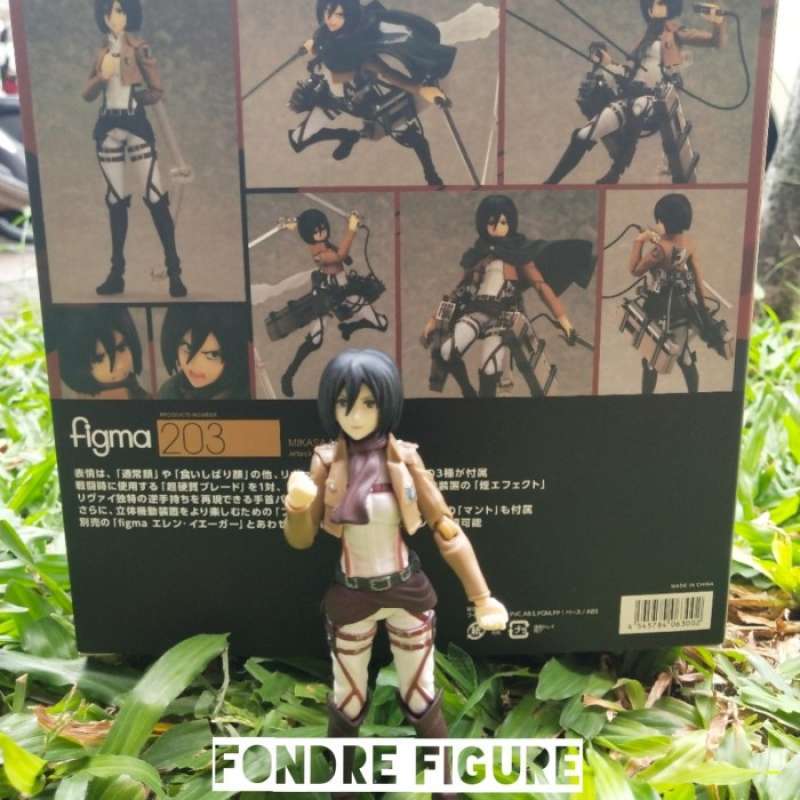 Promo Figma 203 Mikasa Ackerman Attack On Titan Aot Action Figure S ...