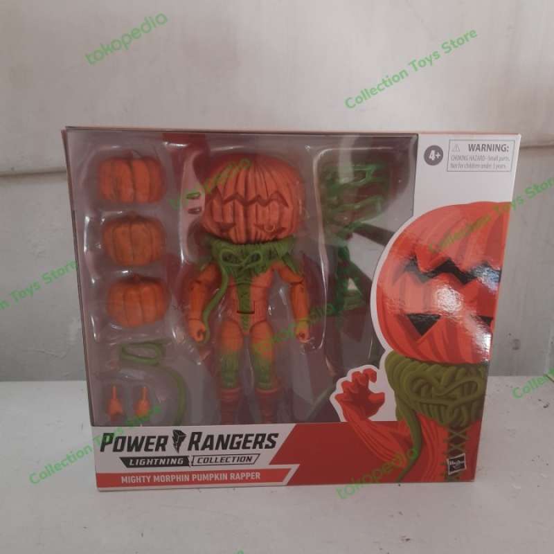 Promo Hasbro Power Rangers Lightning Collection Pumpkin Rapper MMPR ...