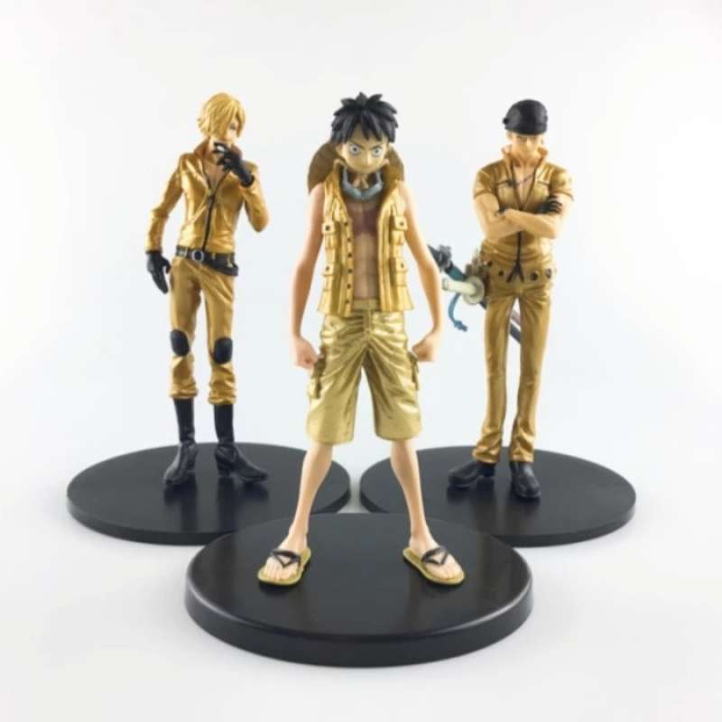 Jual Luffy Zoro Usop Sanji Ace-one Piece Action Figure Set Di Seller ...